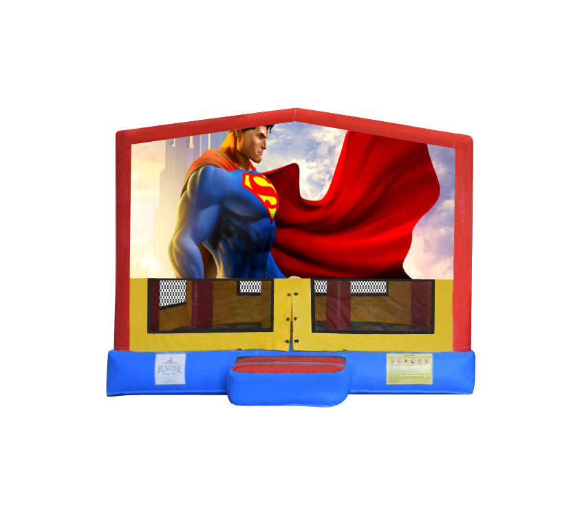 Superman Medium Super Jumper Combo – Funtime Party Hire