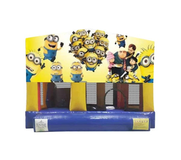 Despicable Me - Minion Small Slide Jumping Castle – Funtime Party Hire