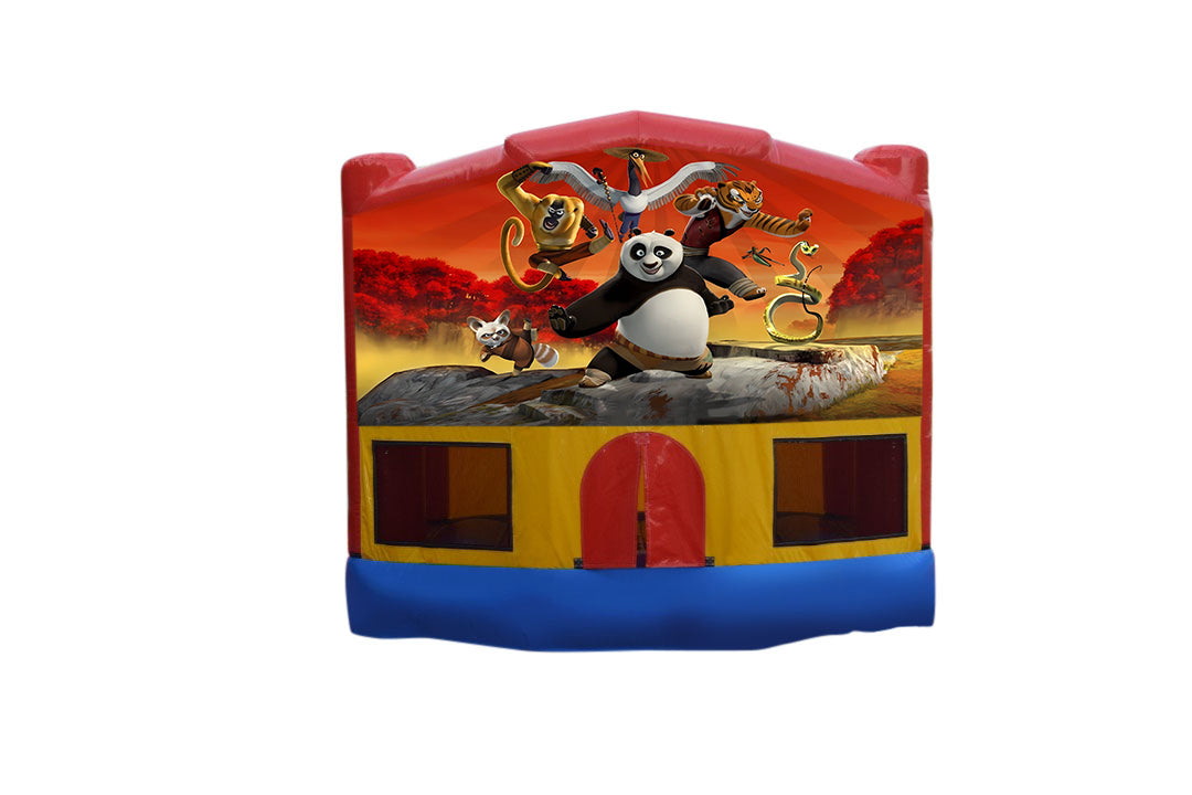 Kung Fu Panda Small Combo Jumping Castle – Funtime Party Hire