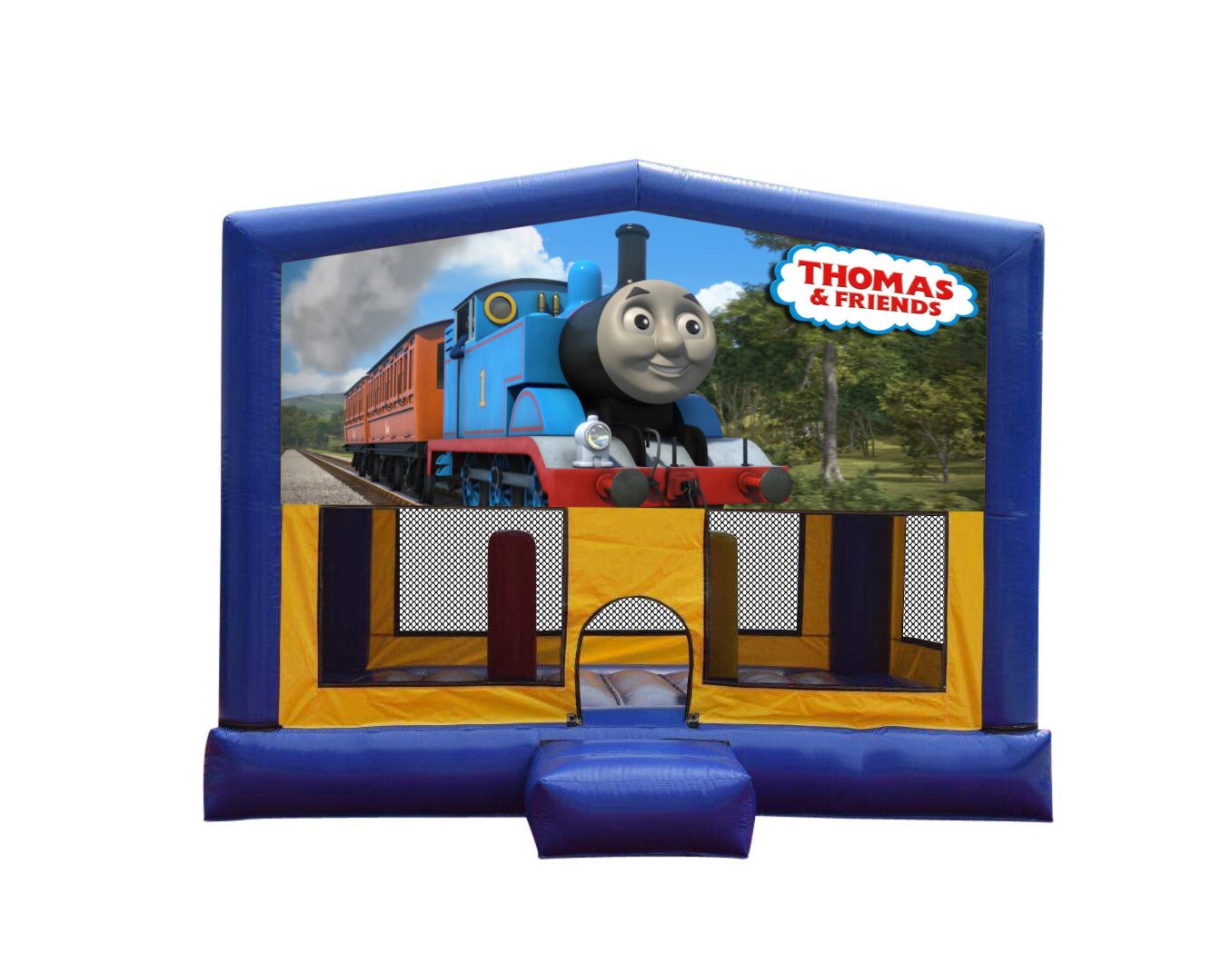 Thomas the Tank Medium Combo Jumping Castle – Funtime Party Hire