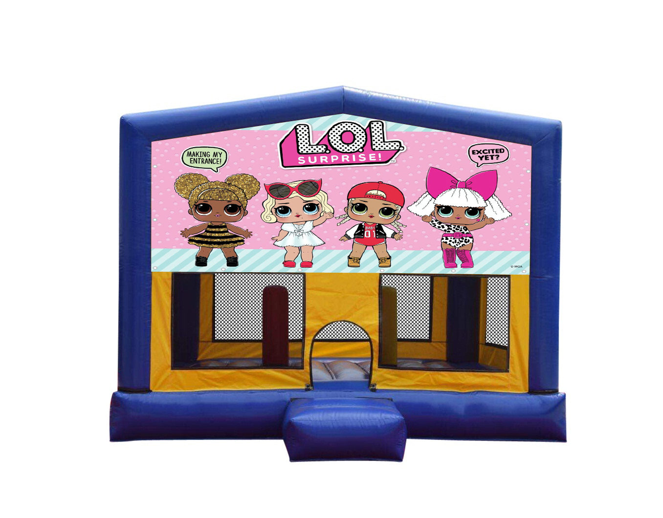 LOL Surprise Medium Combo Jumping Castle – Funtime Party Hire