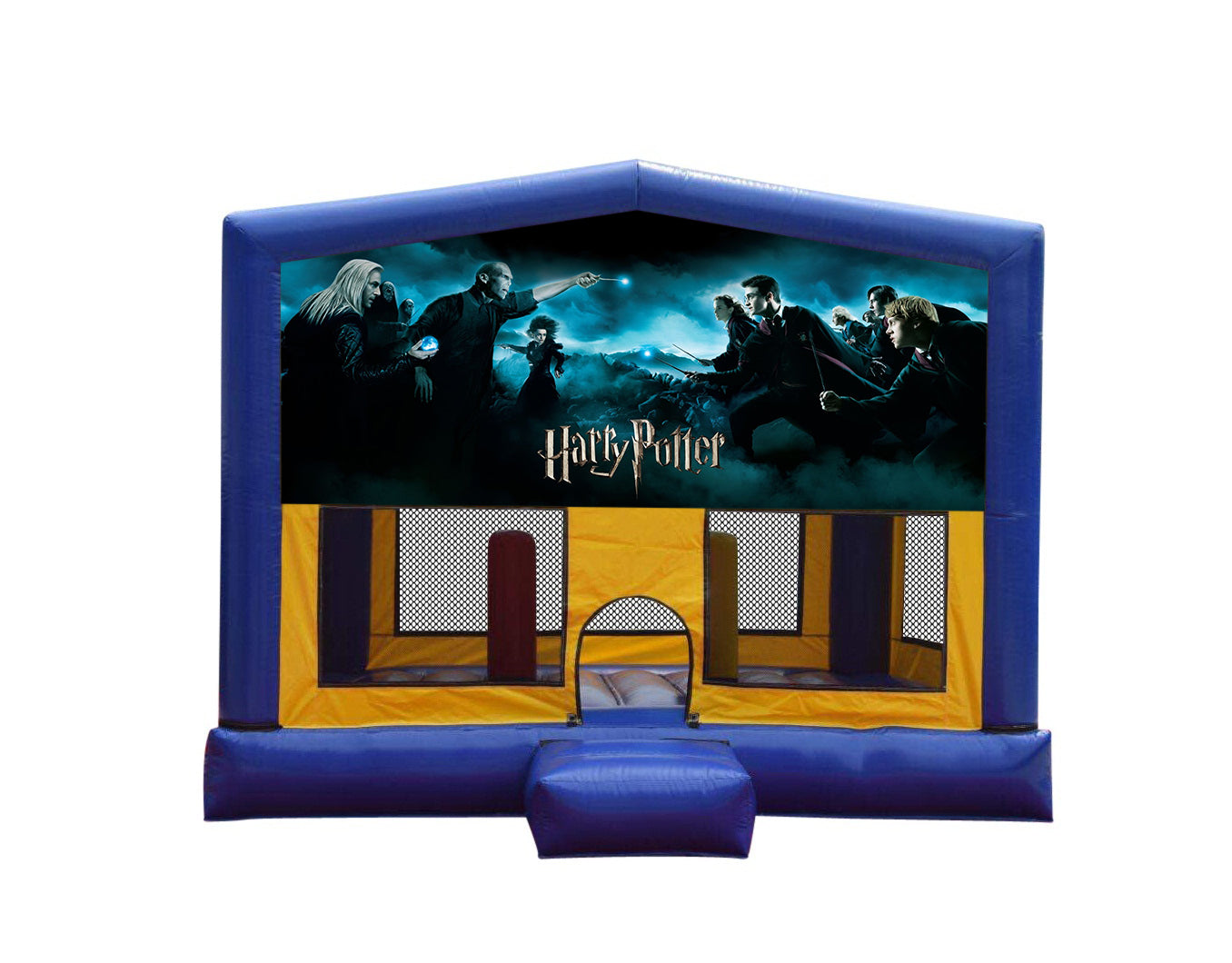 Harry Potter Medium Combo Jumping Castle – Funtime Party Hire