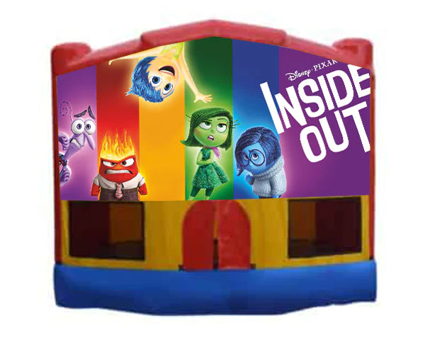 Inside Out Small Combo Jumping Castle – Funtime Party Hire