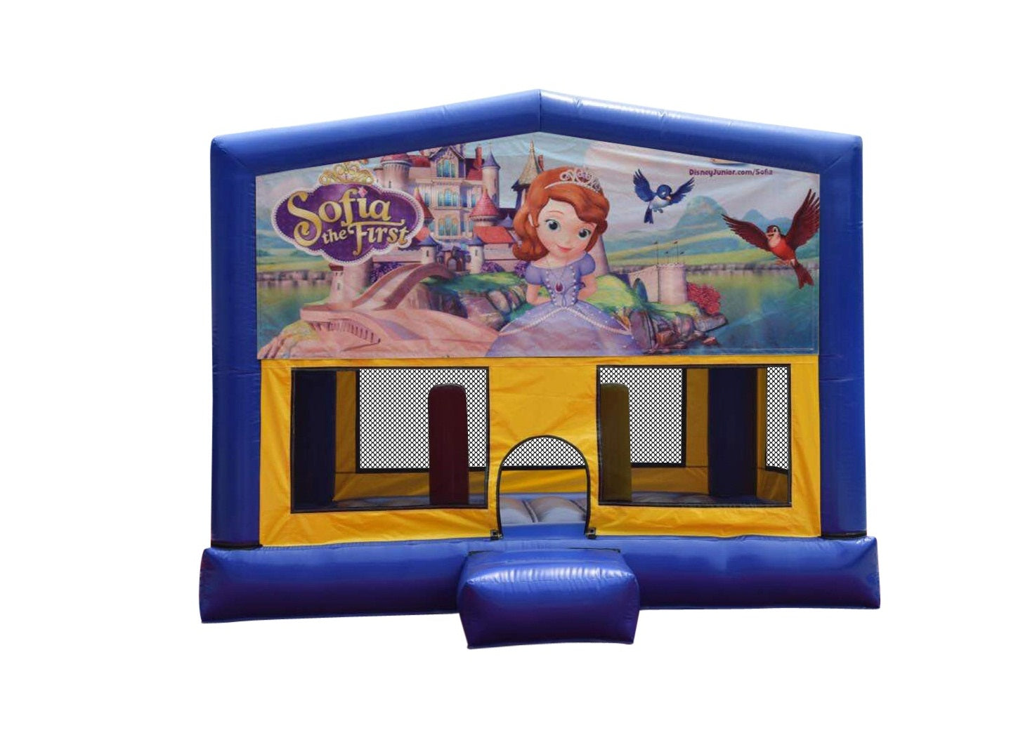 Sofia The First Medium Combo Jumping Castle – Funtime Party Hire