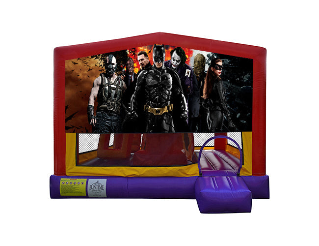 Batman Extra Large Obstacle Combo Jumping Castle – Funtime Party Hire
