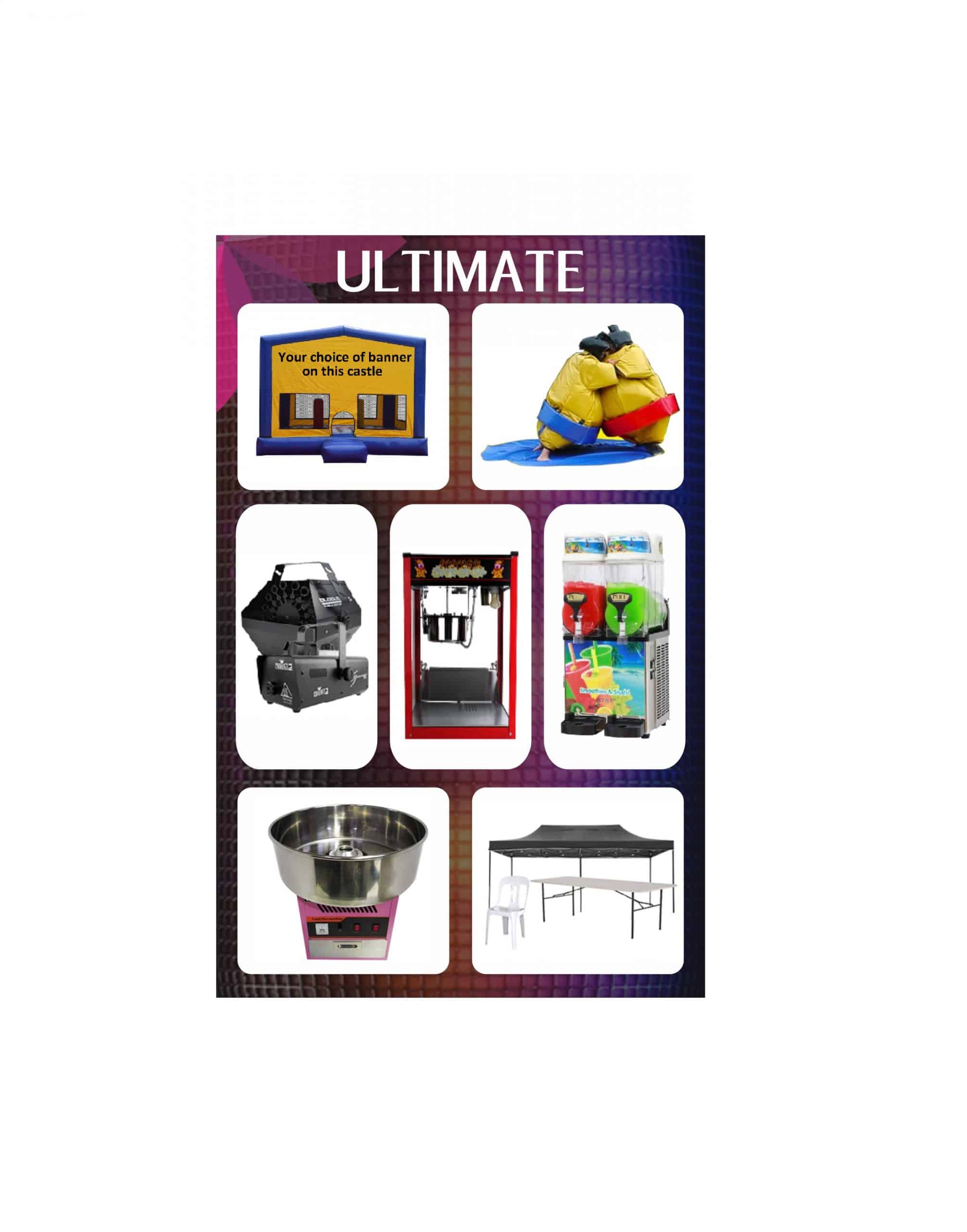 Ultimate Package – Funtime Party Hire