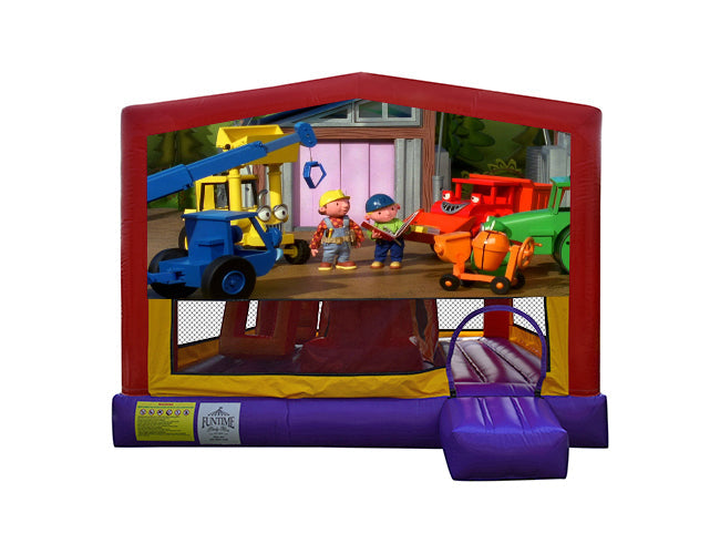 Bob the Builder Extra Large Obstacle Combo Jumping Castle – Funtime ...