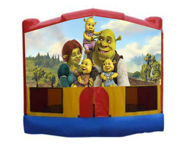 Shrek Small Combo Jumping Castle – Funtime Party Hire