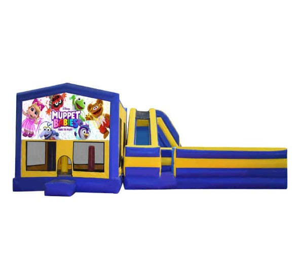 Muppet Babies Obstacle Mega Combo Jumping Castle – Funtime Party Hire