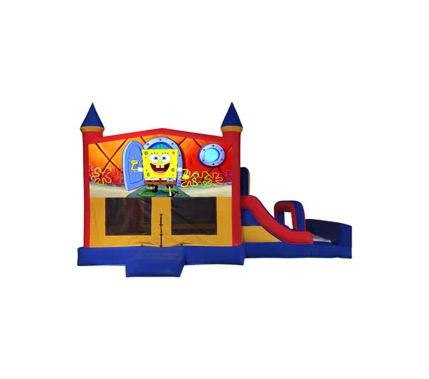 Spongebob Mega Combo Jumping Castle – Funtime Party Hire