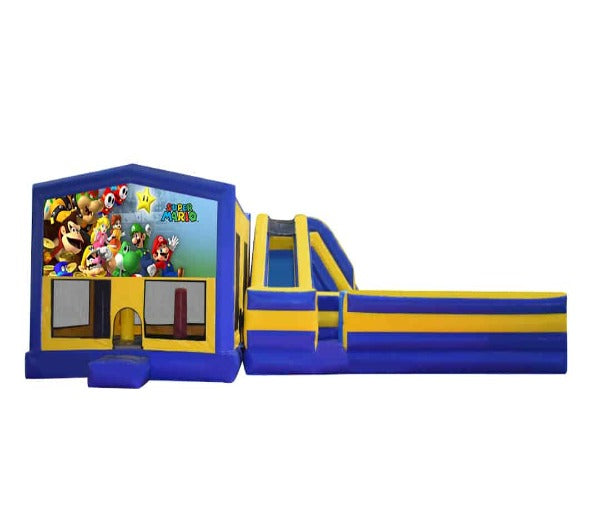 Super Mario Obstacle Mega Combo Jumping Castle – Funtime Party Hire