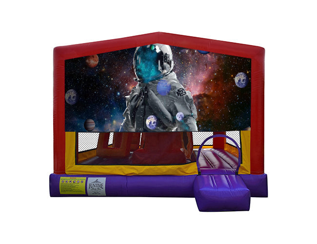 Space / Astronauts Extra Large Obstacle Combo Jumping Castle – Funtime ...