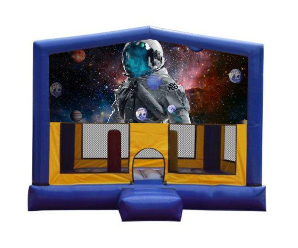 Space / Astronauts Medium Combo Jumping Castle – Funtime Party Hire