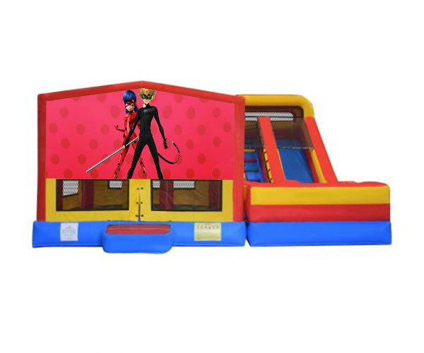 Miraculous Ladybug Ultimate Mega Combo Jumping Castle – Funtime Party Hire