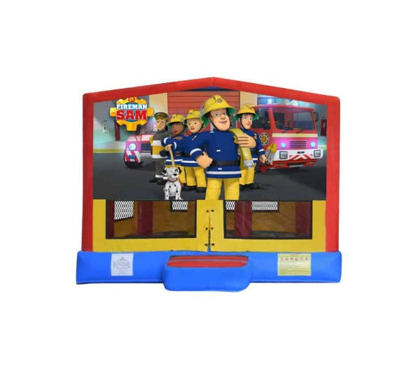 Fireman Sam Medium Super Jumper Combo – Funtime Party Hire