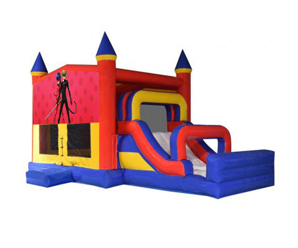 Miraculous Ladybug Mega Combo Jumping Castle – Funtime Party Hire