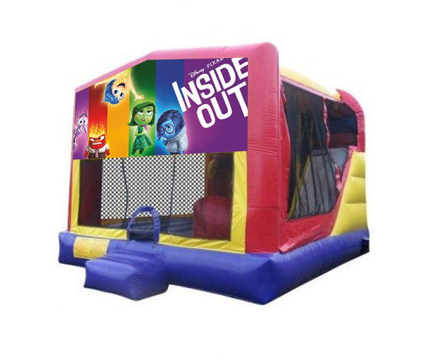 Inside Out Extra Large Combo Jumping Castle – Funtime Party Hire