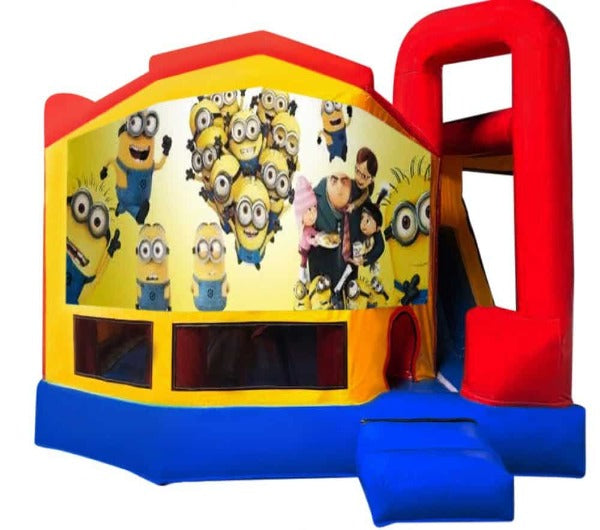 Despicable Me Medium Internal Slide Jumping Castle – Funtime Party Hire
