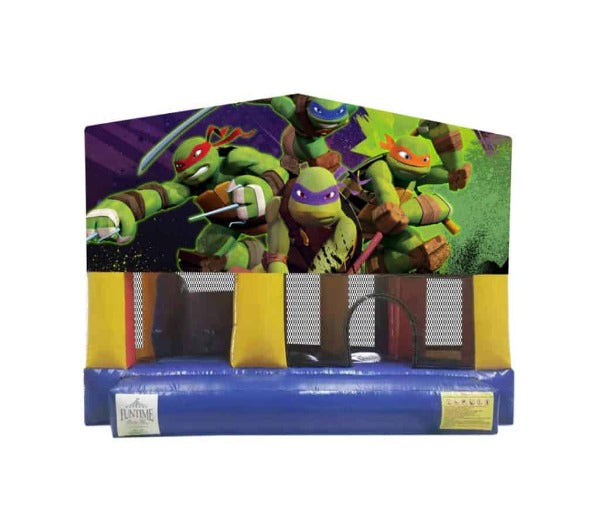 Ninja Turtles #2 Small Slide Jumping Castle – Funtime Party Hire