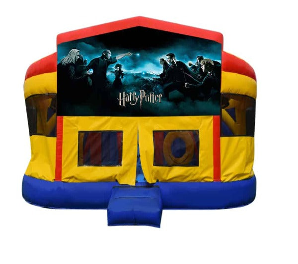 Harry Potter Double Super Drop Combo Jumping Castle – Funtime Party Hire