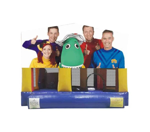 Wiggles Small Slide Jumping Castle – Funtime Party Hire