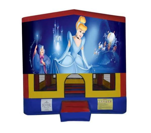 Cinderella Small Square Jumping Castle – Funtime Party Hire