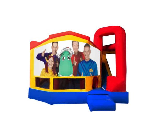 Wiggles Medium Internal Slide Jumping Castle – Funtime Party Hire