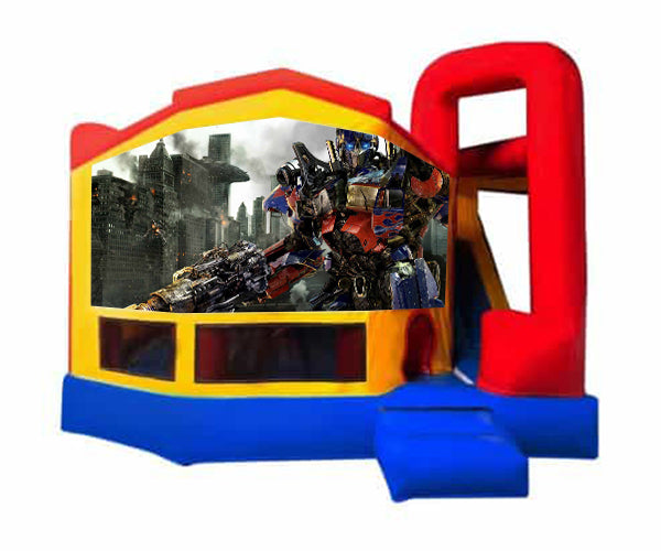 Transformers Medium Internal Slide Jumping Castle – Funtime Party Hire