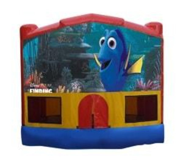 Finding Dory Small Combo Jumping Castle – Funtime Party Hire