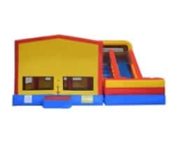 Plain Ultimate Mega Combo Jumping Castle – Funtime Party Hire
