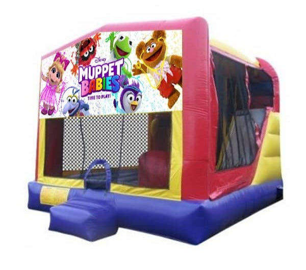 Muppet Babies Extra Large Combo Jumping Castle – Funtime Party Hire