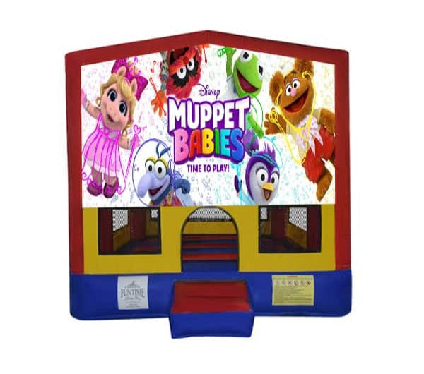 Muppet Babies Small Square Jumping Castle – Funtime Party Hire