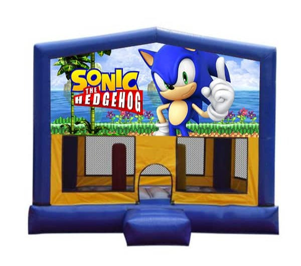 Sonic Medium Combo Jumping Castle – Funtime Party Hire